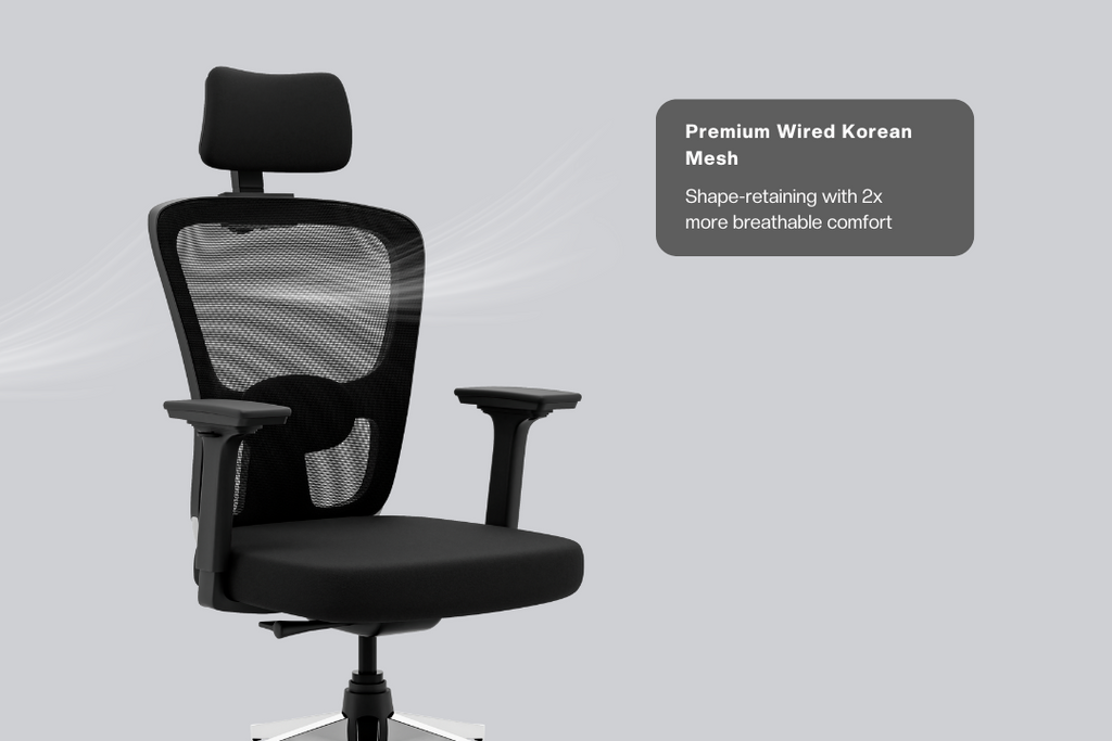 Buy Jupiter Superb High Back Mesh Office Chair Online | GreenSoul