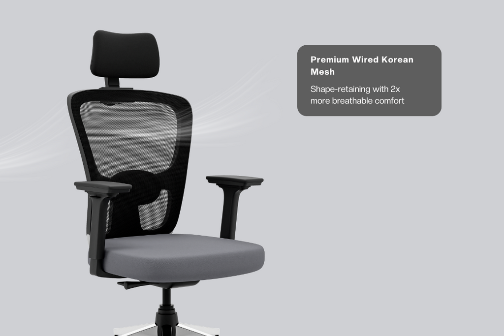 Buy Jupiter Superb High Back Mesh Office Chair Online | GreenSoul