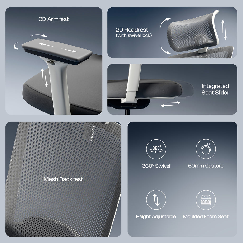 Green Soul Leo Superb Premium Ergonomic Office Chair