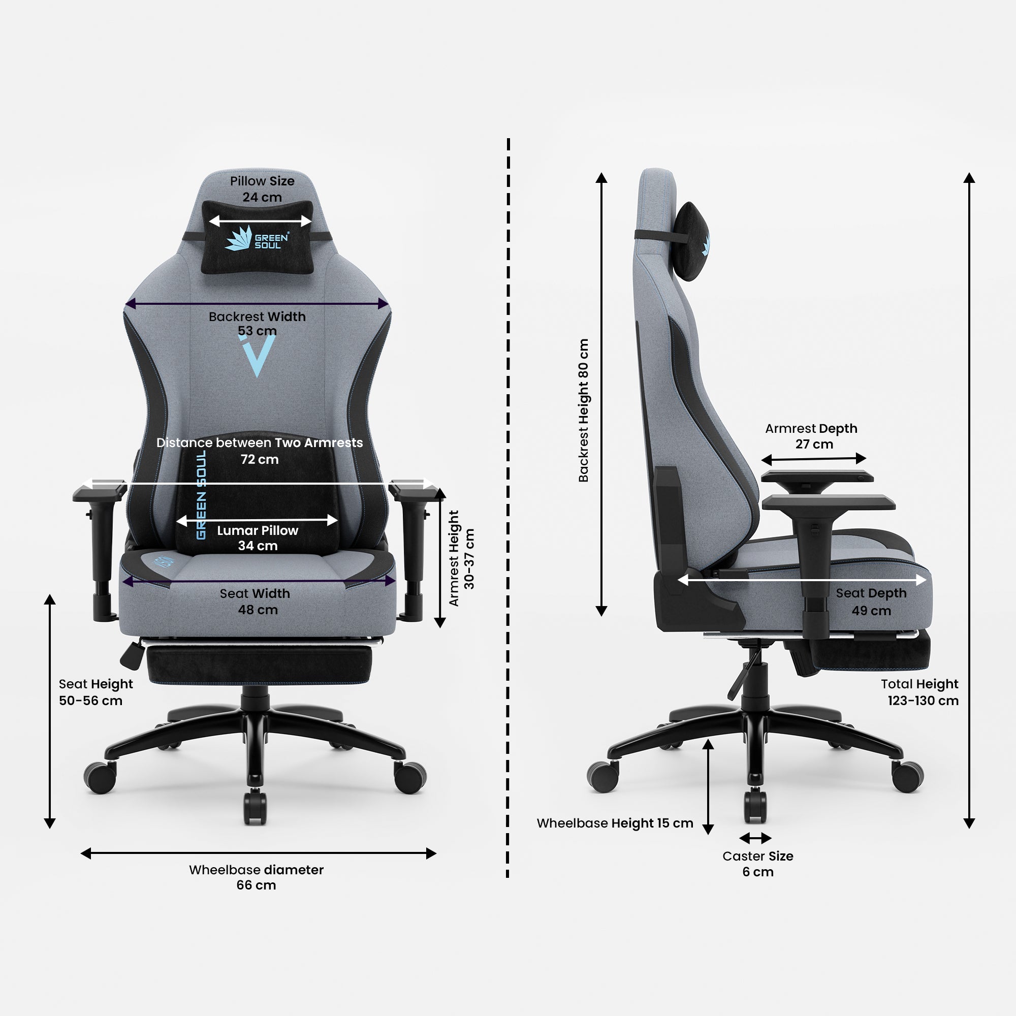 Buy Pro Vision Gaming Chair Online | GreenSoul